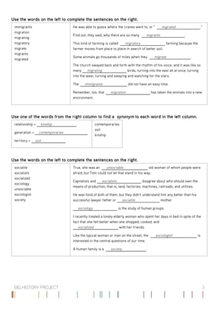 6.2 Vocabulary: Part 2 | PDF
