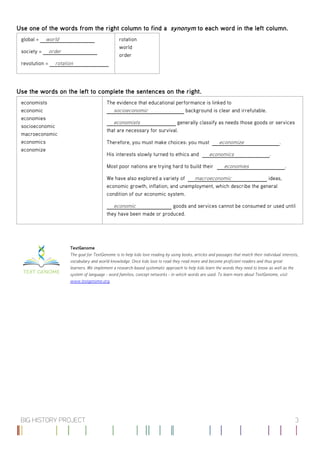 9.2 Vocabulary: Part 2 | PDF