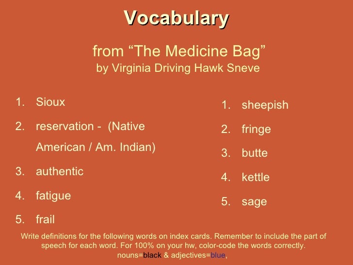 Vocab Medicine Bag vocab-medicine-bag