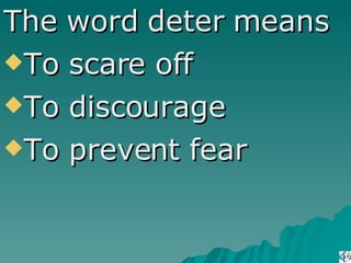 vocabulary-deter | PPT