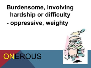 Vocab 11 review | PPT