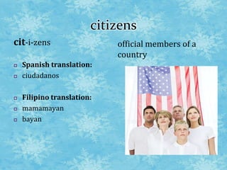 Vocab A Very Important Day | PPSX