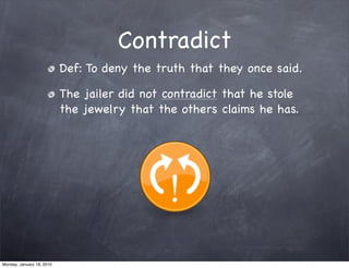 Vocab by Hye jean | PPT