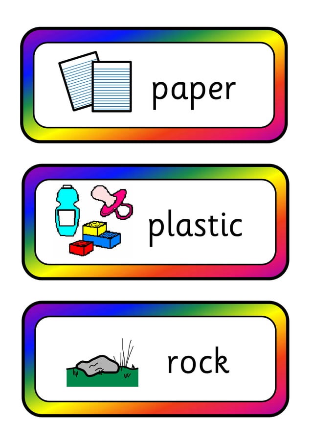 Vocab cards for_materials_topic | PDF | Free Download