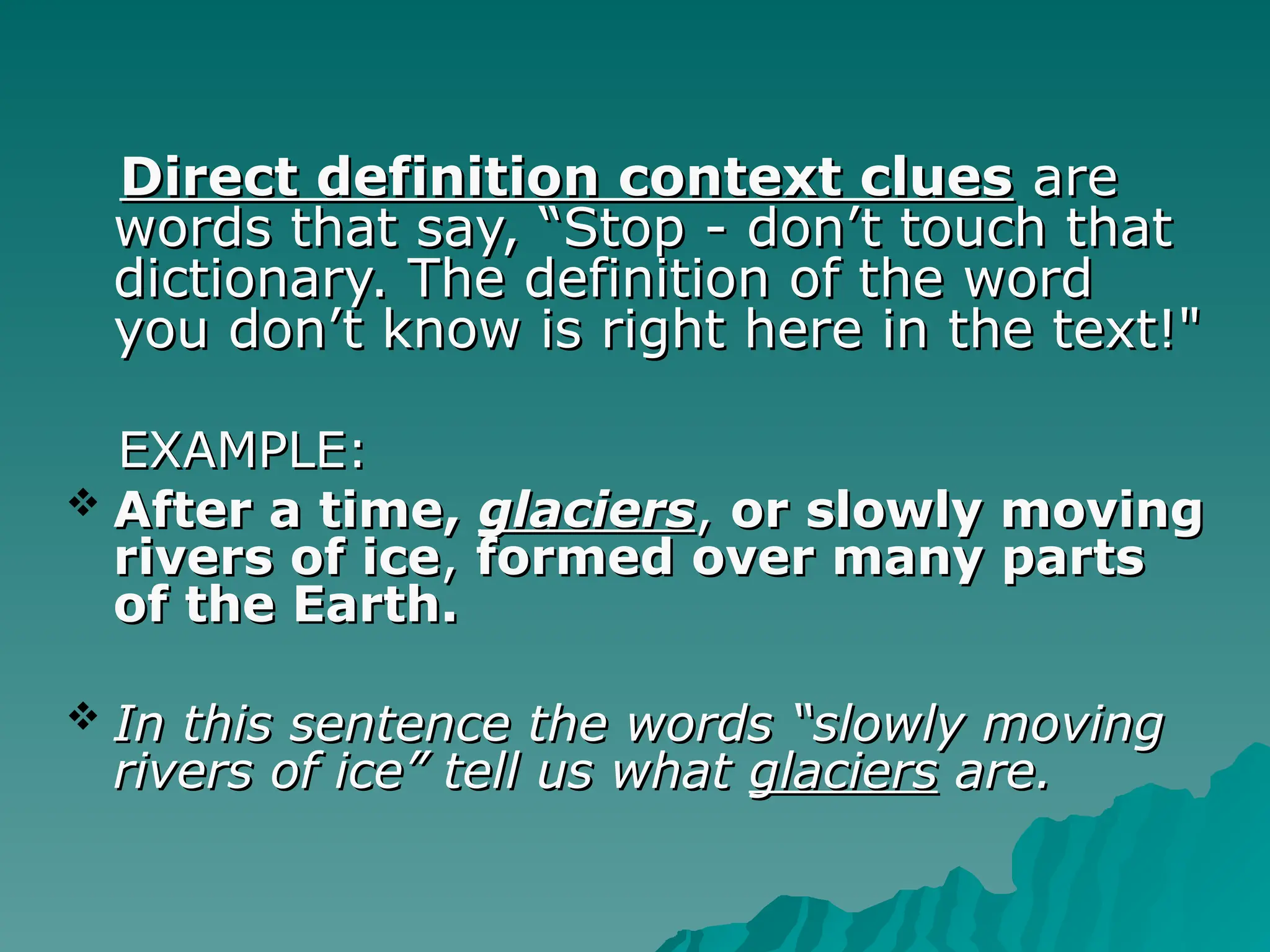 Vocab Context Clues.pptttttttttttttttttt | PPT