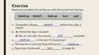 Vocab exercise words | PPT