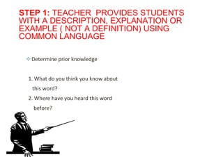 Vocab instruction | PPT