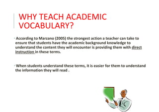 Vocab instruction | PPT