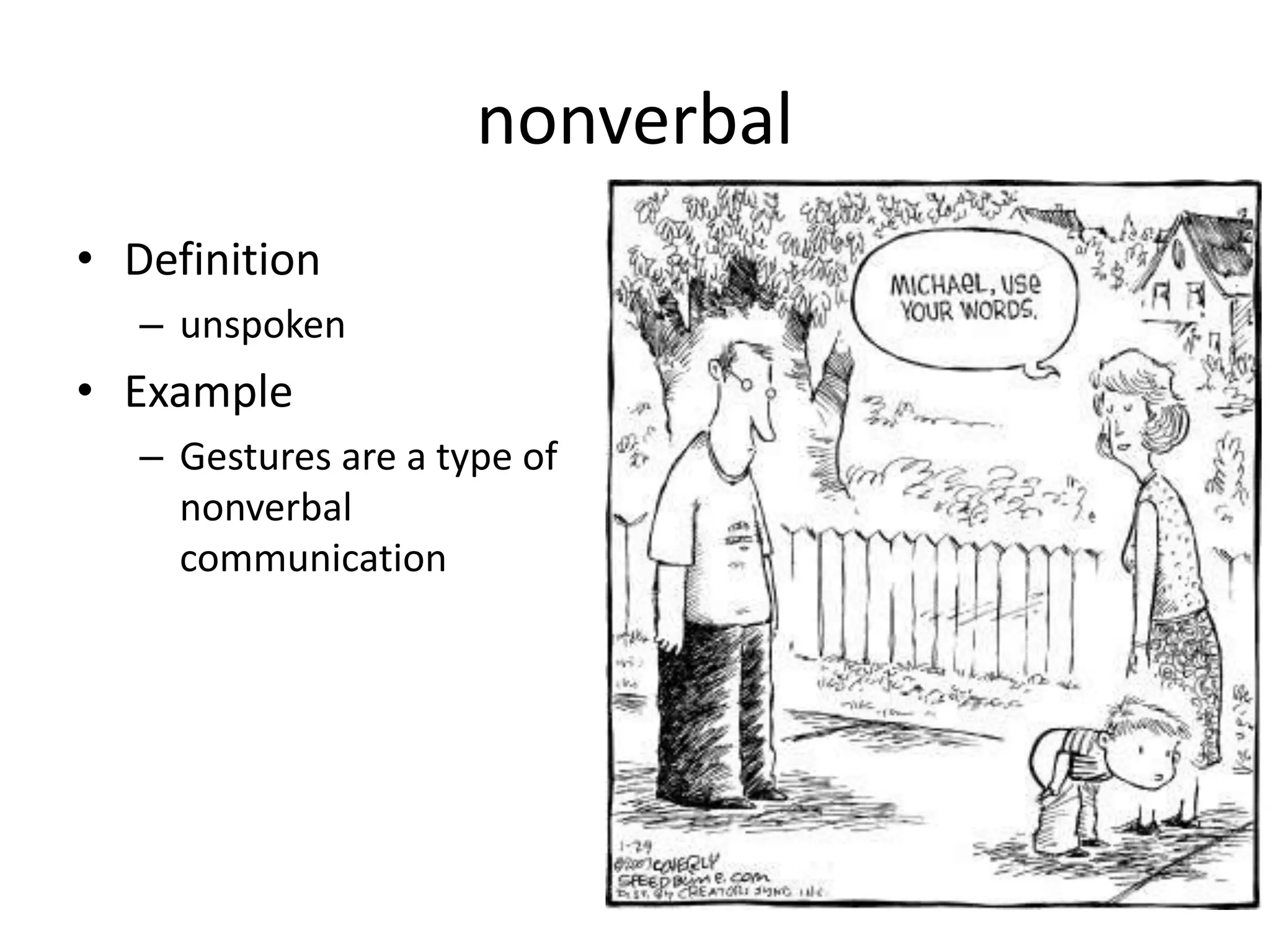 Vocab nonverbal cviolation | PPTX