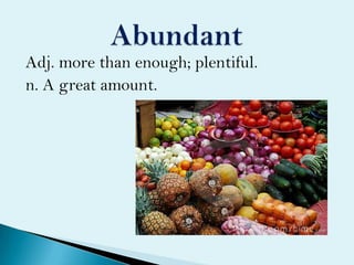 Vocab powerpoint moorea | PPTX