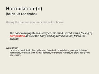 Vocab powerpoint list_5 | PPT