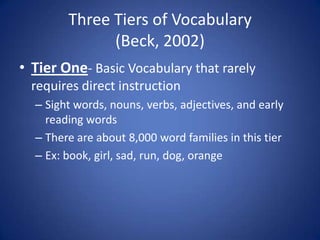 Expanding Vocabulary Presentation | PPTX