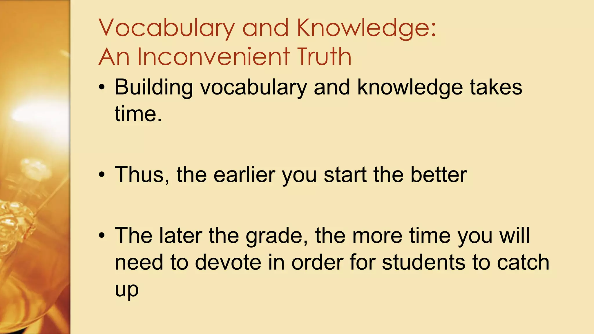 Vocabulary Instruction | PDF