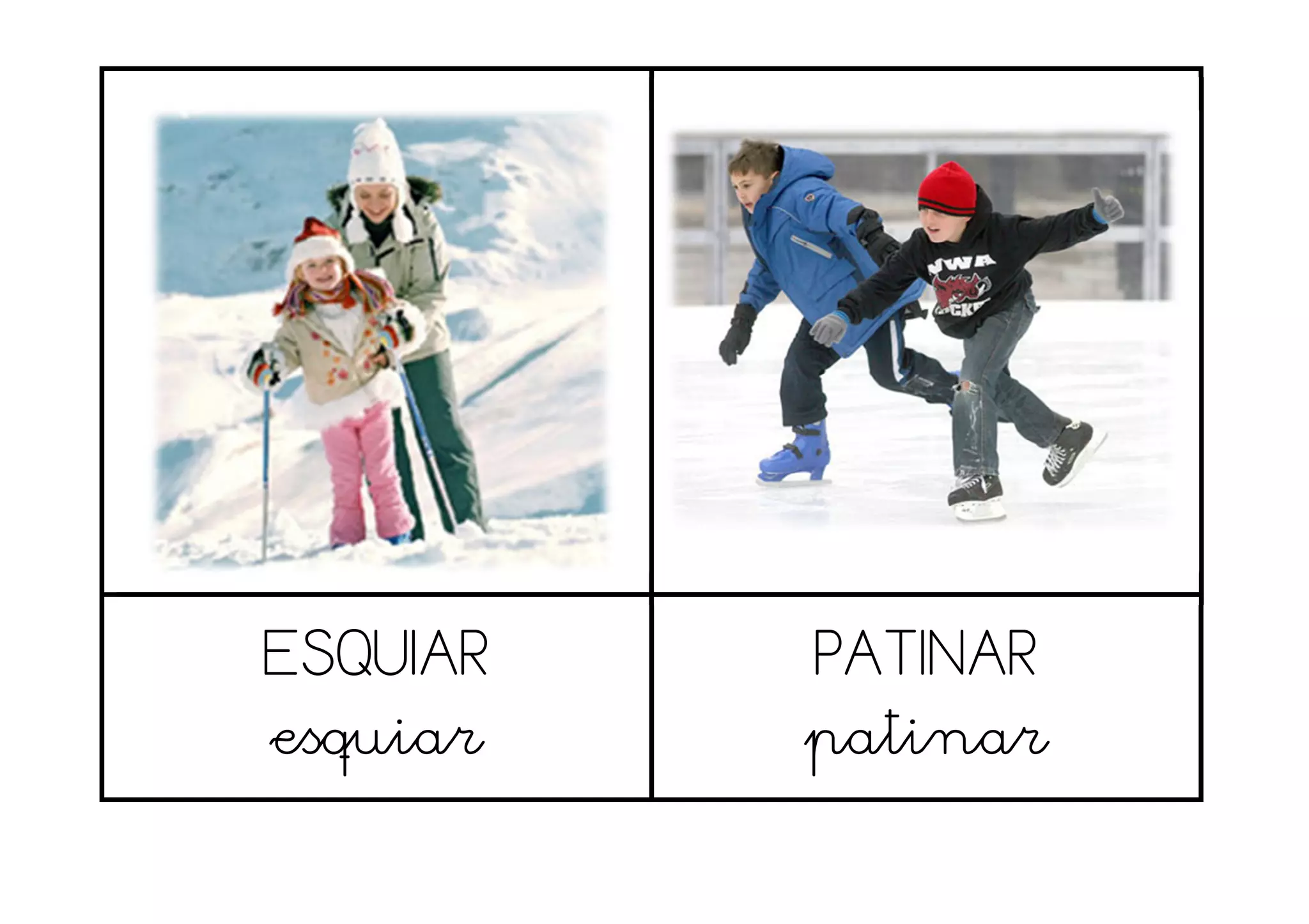 VOCABULARI D'HIVERN | PDF