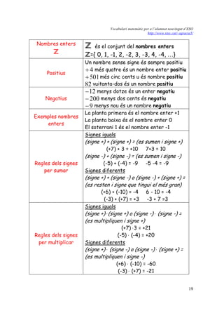 Vocabulari complet | PDF