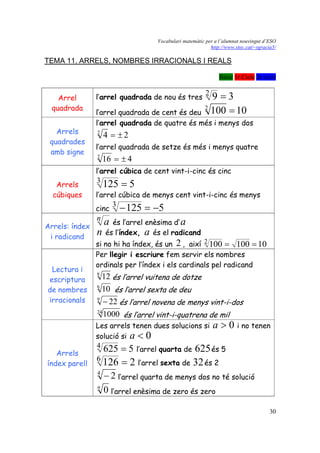 Vocabulari complet | PDF