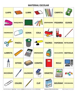Lectron vocabulari en català | PDF