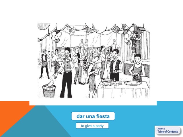 Vocabulario: Planear una Fiesta & Los Quehaceres | PPT