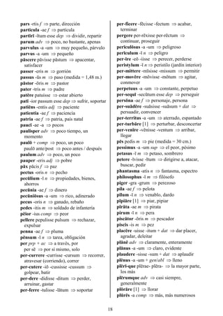 Vocabulario familia-romana | PDF
