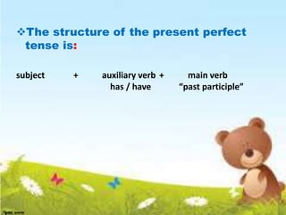 PRESENT PERFECT | PPTX