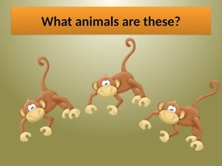 Vocabulario de animales/ Vocabulary for children.pptx