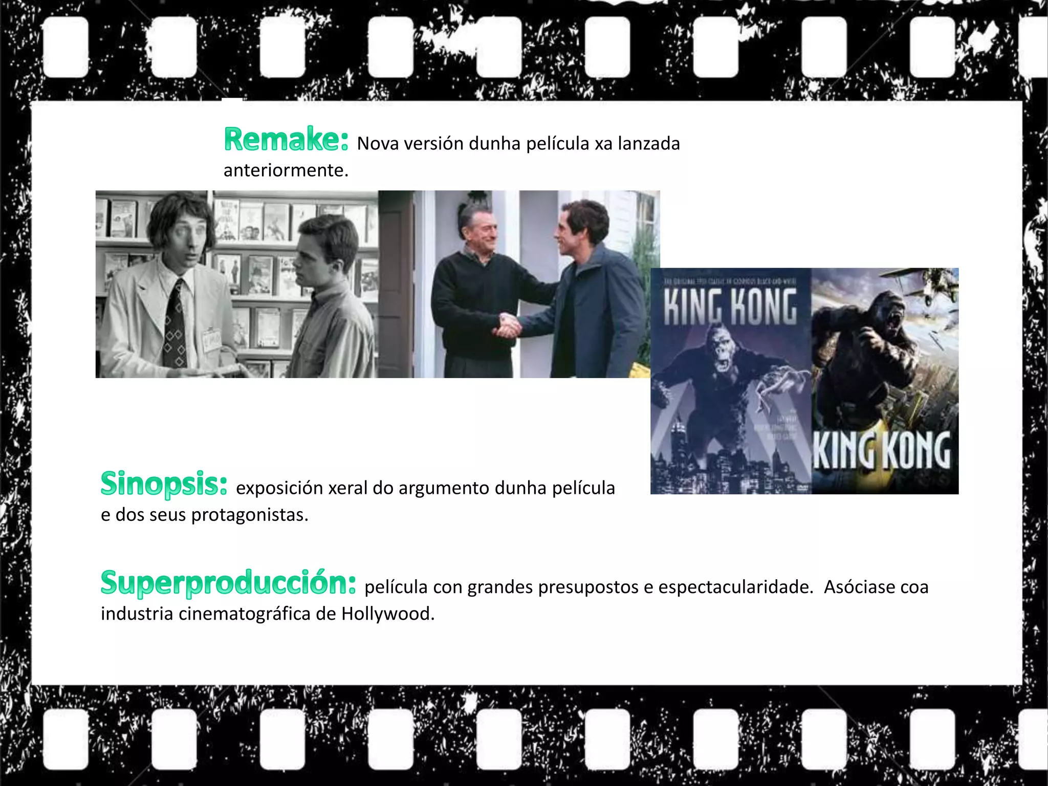 Vocabulario de cine | PPT