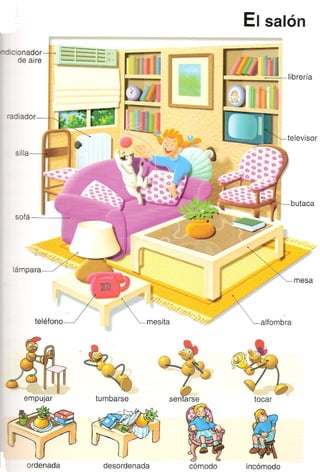 Vocabulario de la casa | PDF