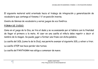 Vocabulario l inversa (1) | PDF