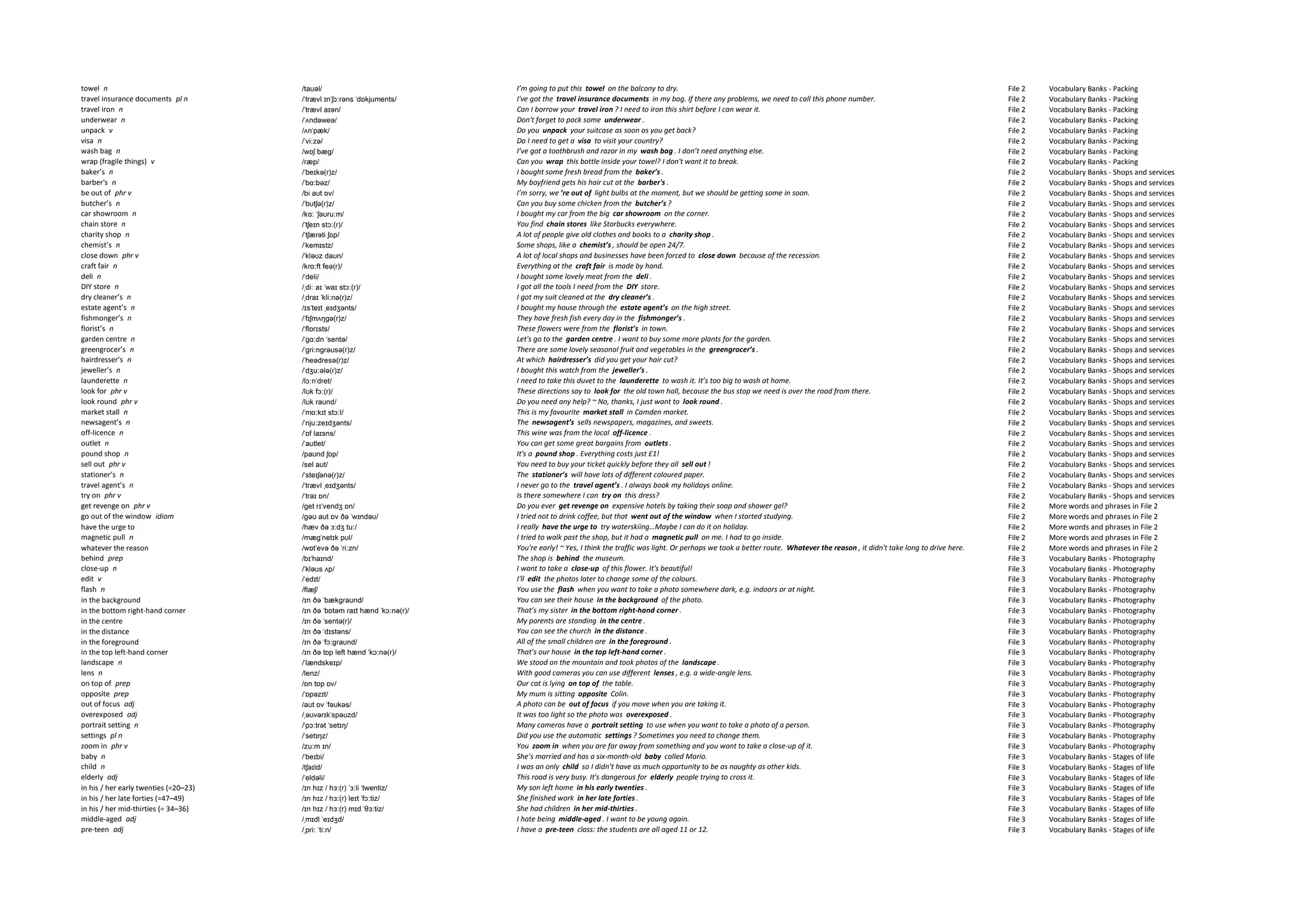 Englis file vocabulario para estudiar.pdf