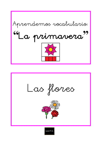 Vocabulario primavera | PDF