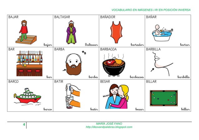 Vocabulario /-r/ en posición inversa | PDF | Musical Instruments ...