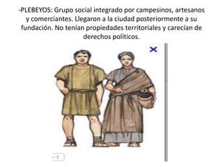 Vocabulario temático tema 13 civilización romana | PPTX