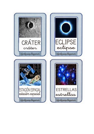 Vocabulario universo | PDF