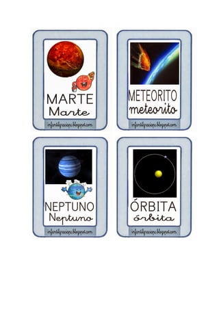 Vocabulario universo | PDF