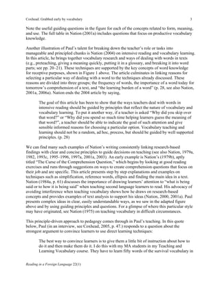 Grabbed early by vocabulary: Nation’s ongoing contributions to ...