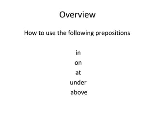 Vocabulary lesson | PPTX