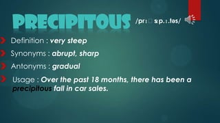 Vocabulary | PPT