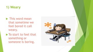 Vocabulary Drill | PDF