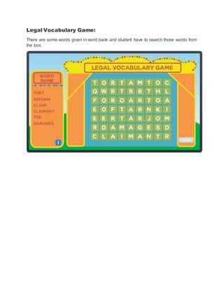 Vocabulary | DOCX