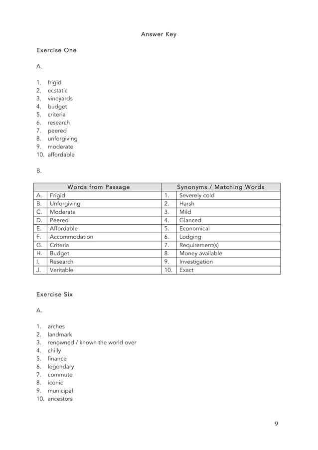 English vocabulary builder travel preview | PDF