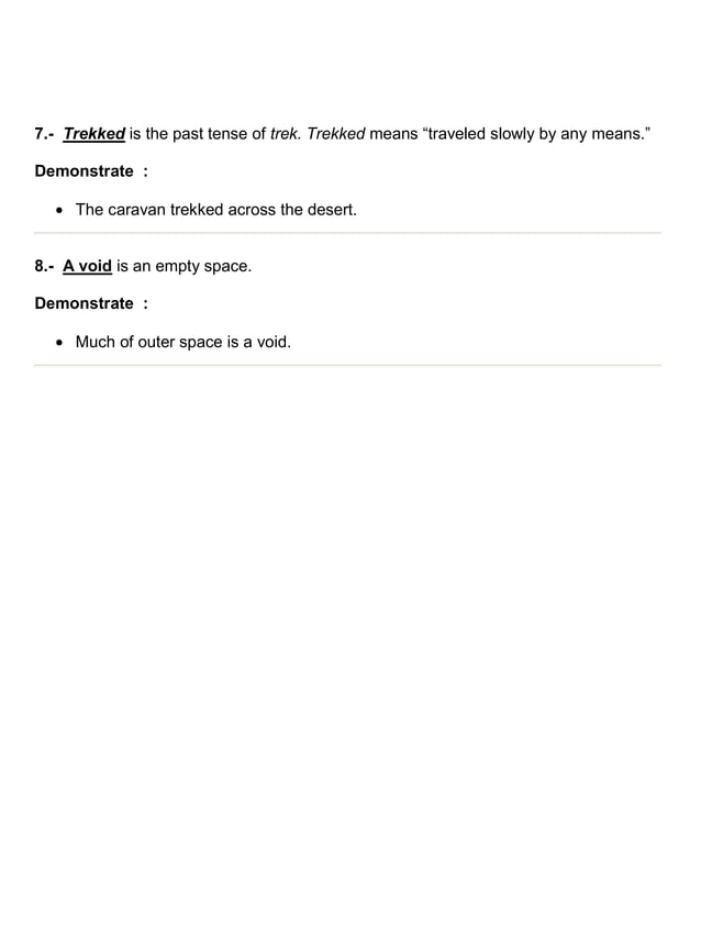 Vocabulary cliff hanger | PDF