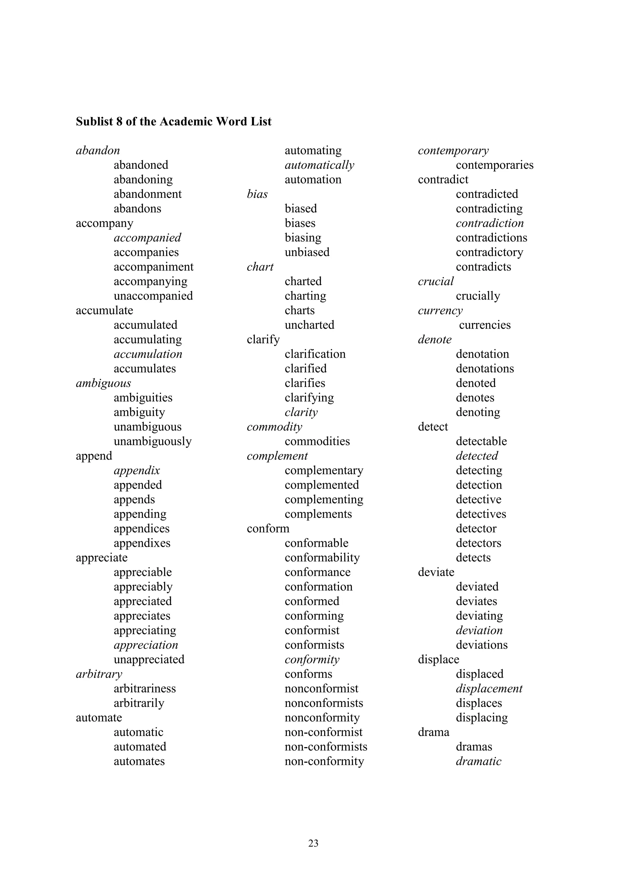 Từ vựng IELTS Writing Task 2 (Vocabulary for ielts writing task 2) | PDF