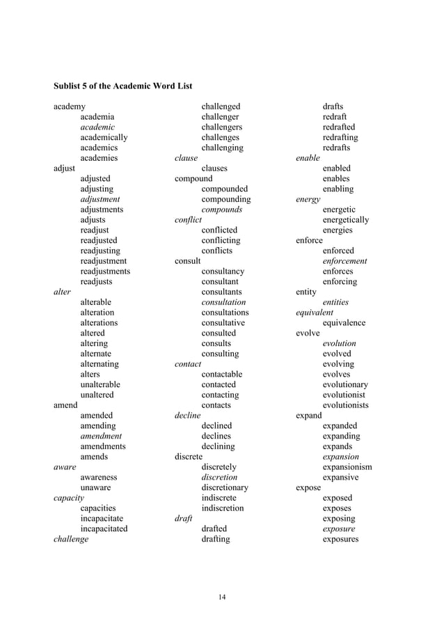 Từ vựng IELTS Writing Task 2 (Vocabulary for ielts writing task 2) | PDF