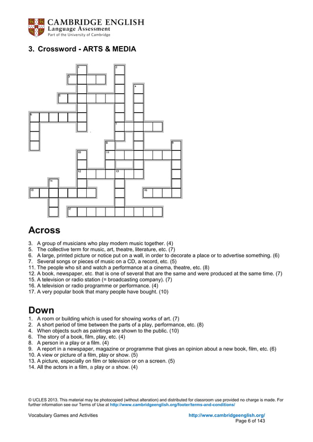 Vocabulary games-and-activities | PDF