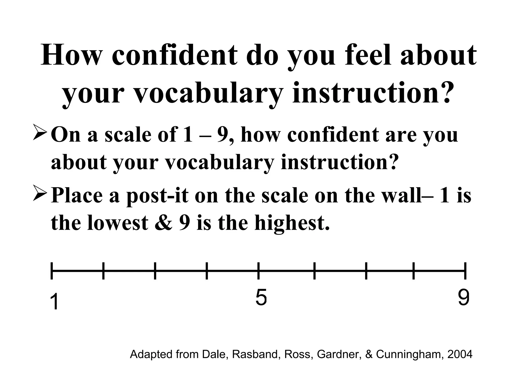 TOOLS FOR TEACHING ACADEMIC VOCABULARY | PPT