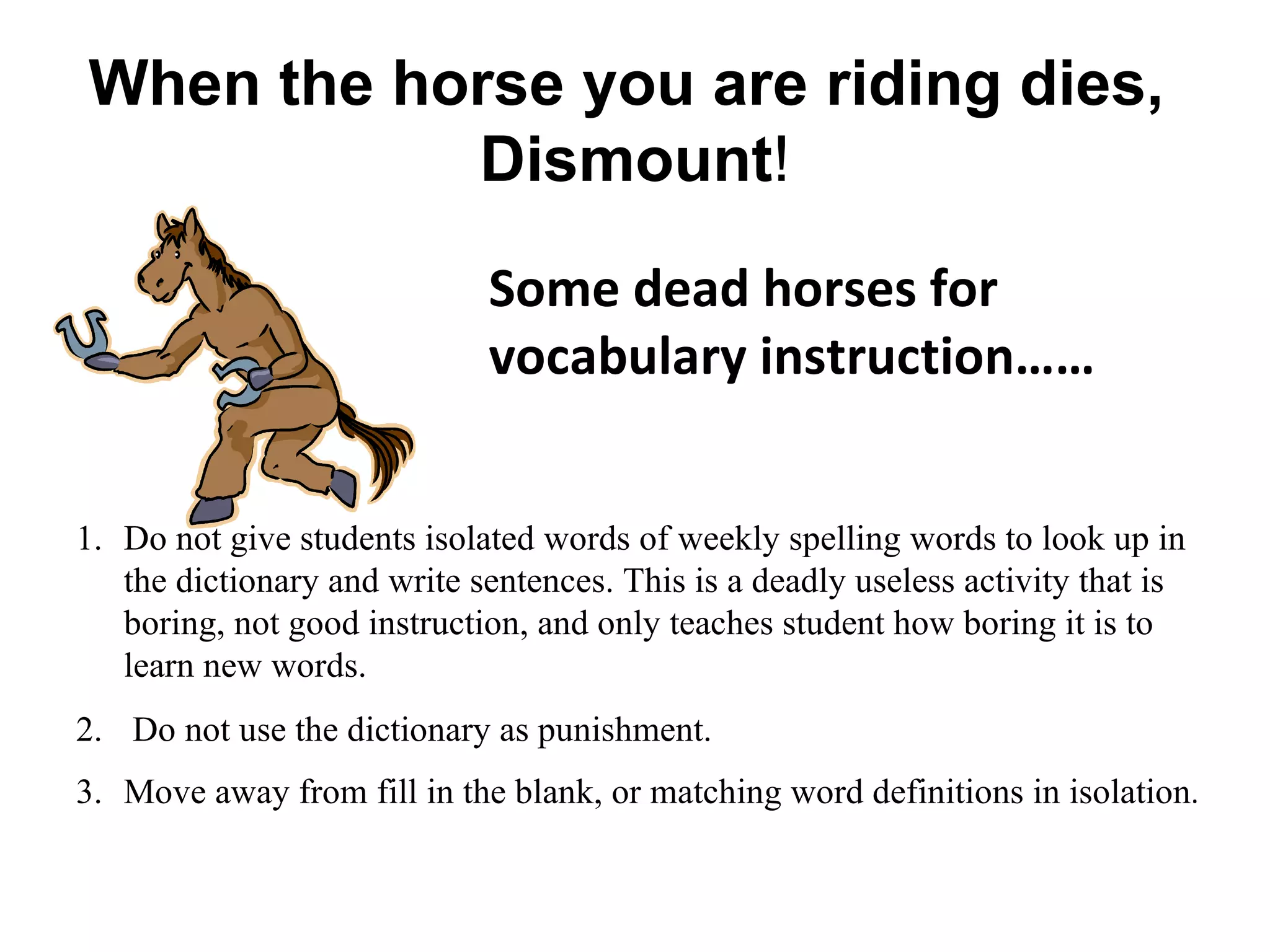 TOOLS FOR TEACHING ACADEMIC VOCABULARY | PPT