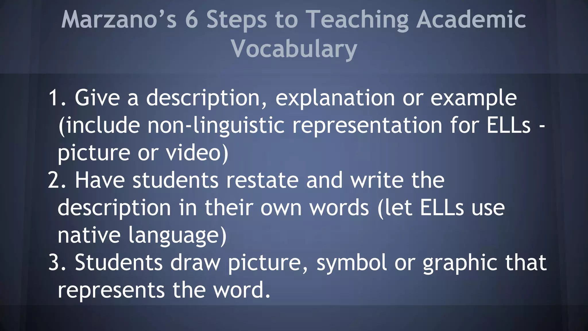 Vocabulary rich classrooms | PDF