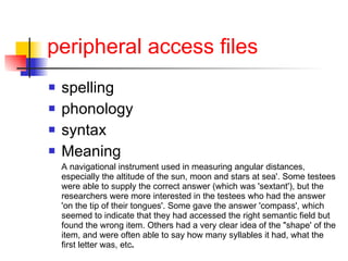 Vocabulary Theory | PPT