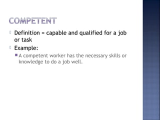 What does it mean to Communicate Vocab | PPT