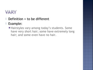 What does it mean to Communicate Vocab | PPT